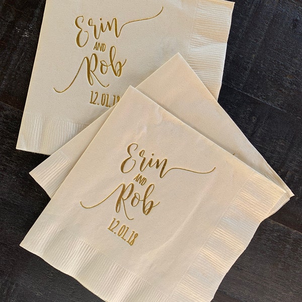Custom Logo Napkins - Etsy
