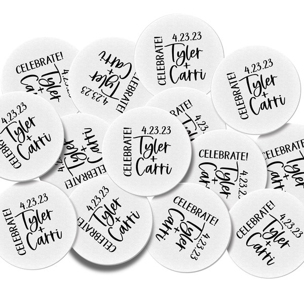 Personalized Paper Coasters - Etsy