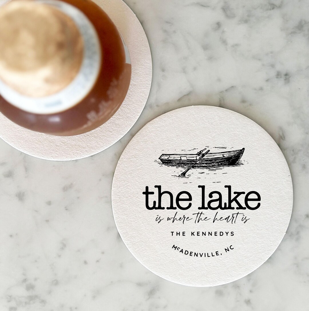 Themed Thick Coaster Choose Your Icon - Custom Heavy Pulpboard (2mm ...