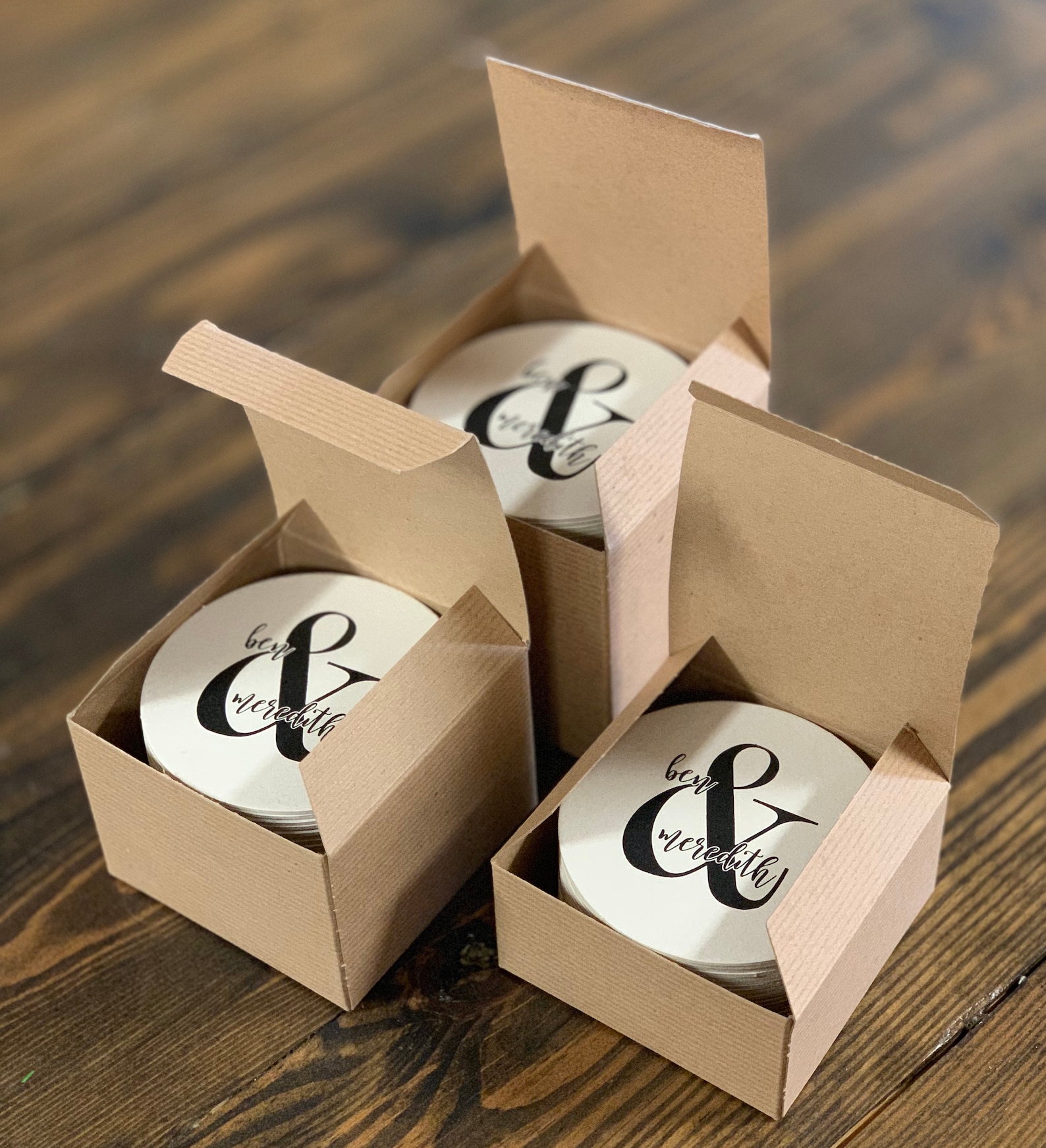 Heavy Pulpboard 2mm THICK Standard Disposable Paper Coasters - Etsy