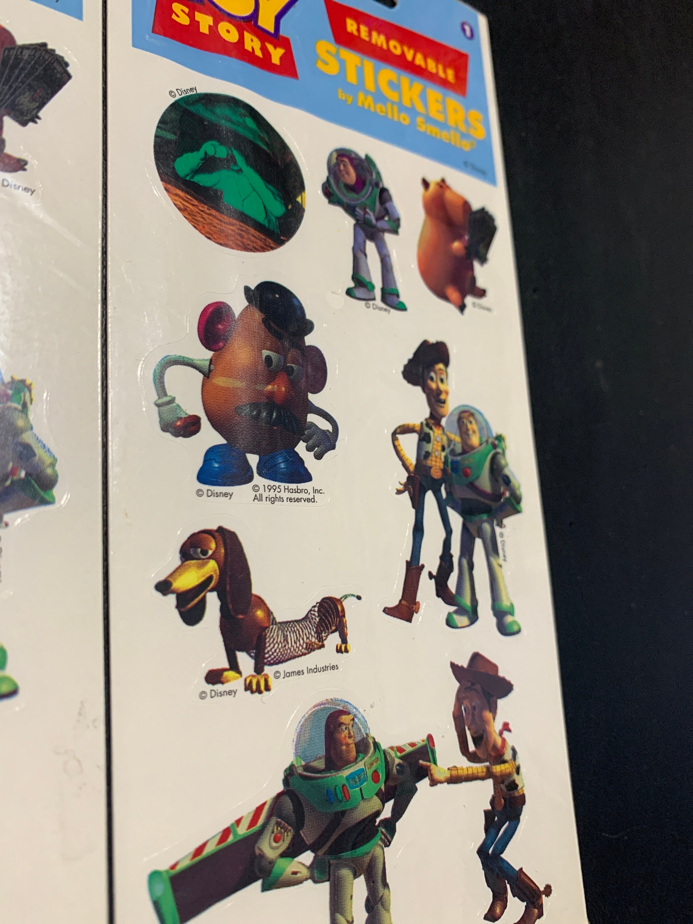 Set of 16 Sticker Sheets Toy Story Buzz Lightyear and Woody Stickers ...