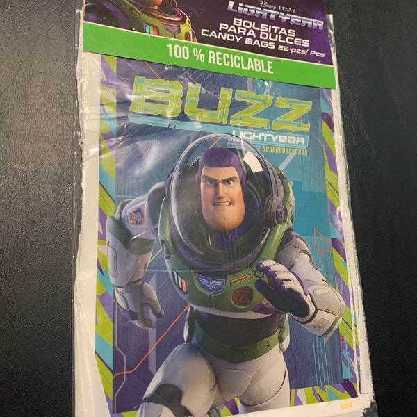 Buzz Lightyear Party Favors and Bags - Etsy