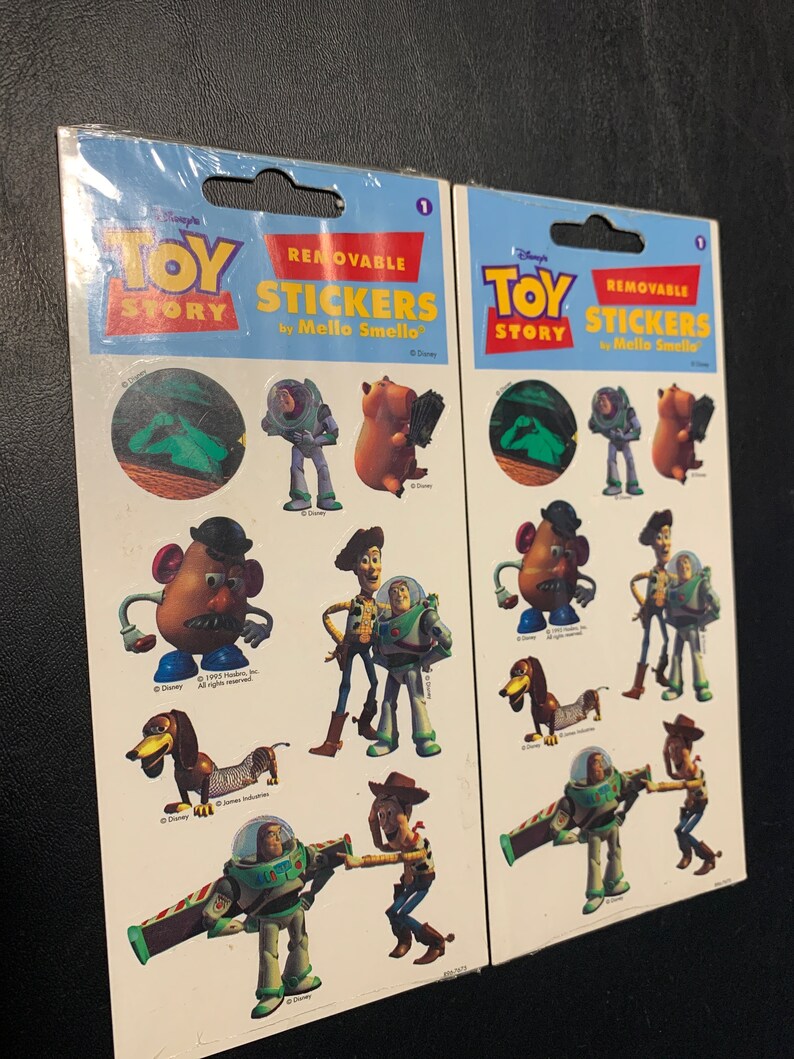 Set of 16 Sticker Sheets Toy Story Buzz Lightyear and Woody - Etsy