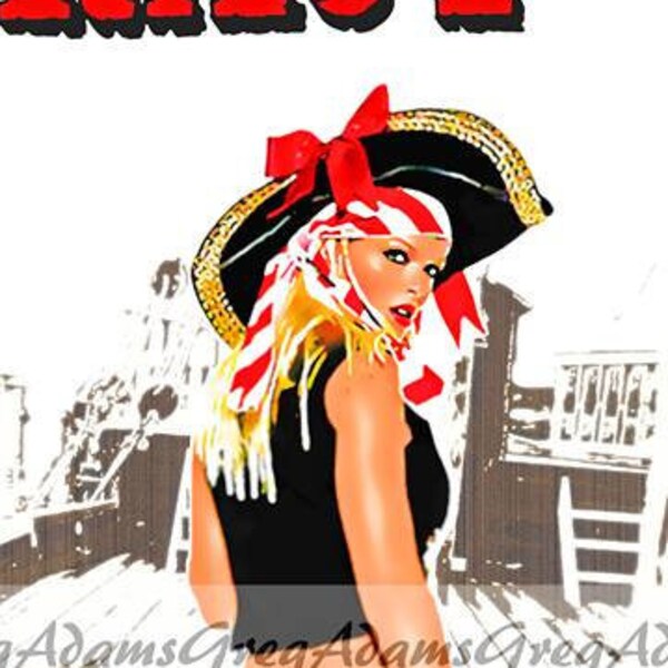 Pin up Girl Pirate - Etsy