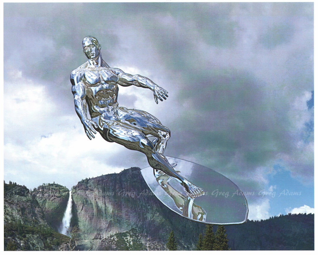 Silver Surfer 11 X 17 Hand Signed Print - Etsy