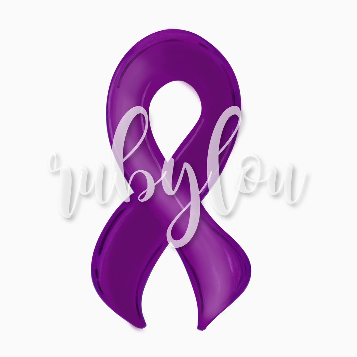 Epilepsy Awareness Purple RIBBON Digital Download - Etsy