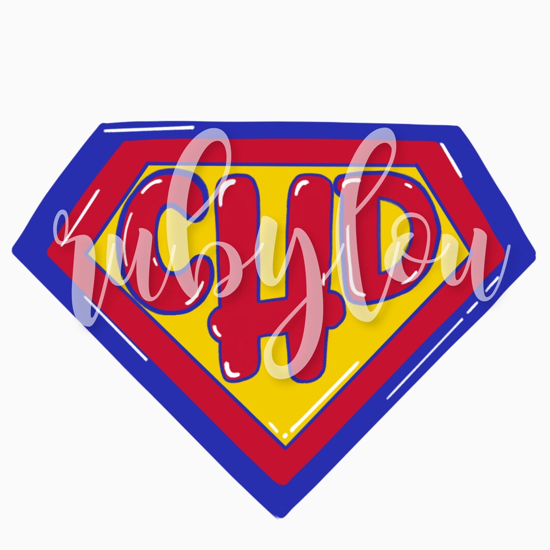 CHD | SUPERHERO | Congenital Heart Defect || Digital Downloadi ...
