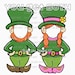 Leprechaun Girl Boy Faceless Add Your Photo Teacher Classroom Decor St ...