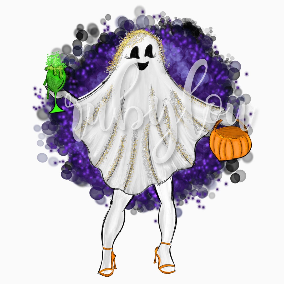 Boujee Ghost | Bad & Boojee | Halloween | Digital Download || Printable ...