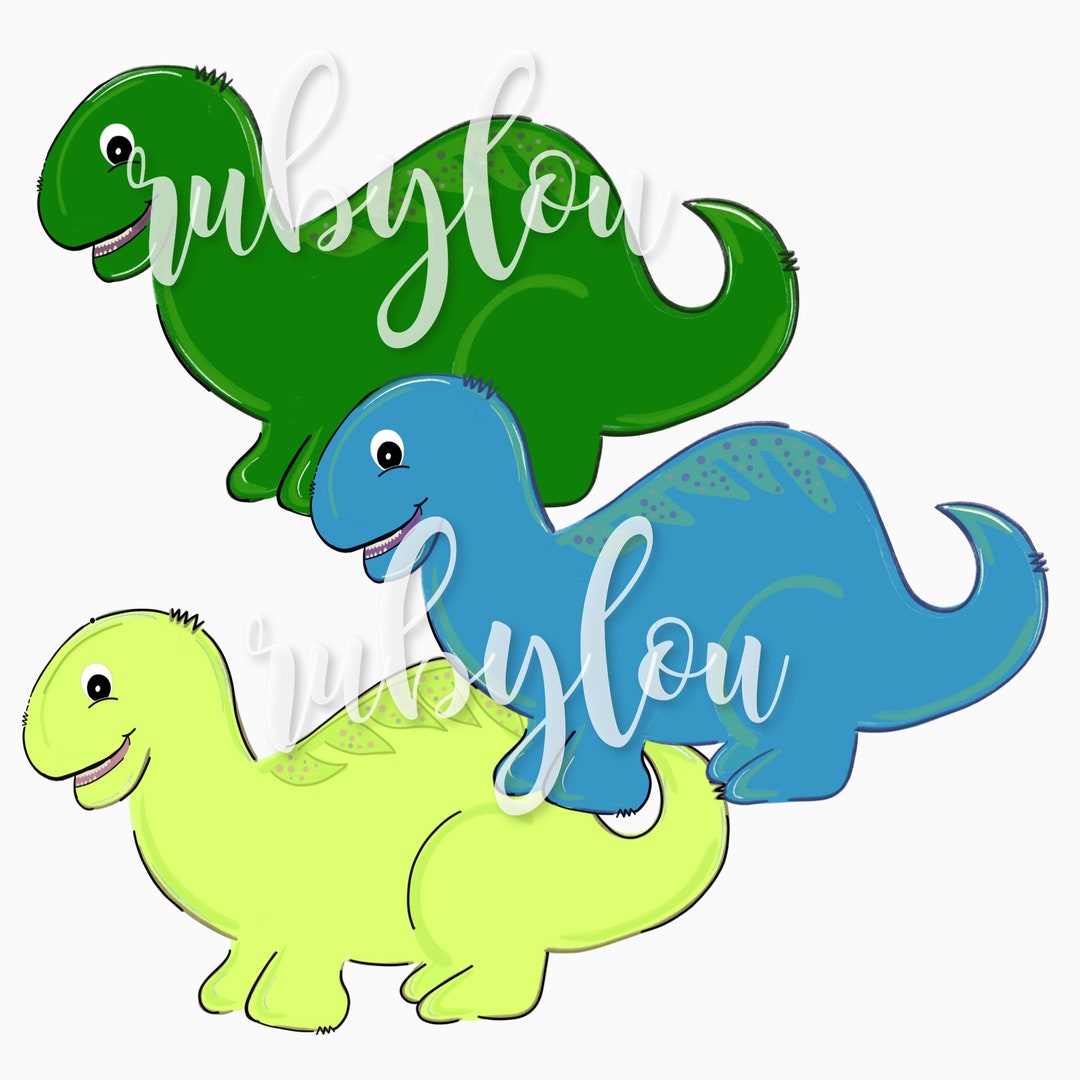 Dinosaur BUNDLE | DINO Hand Drawn | Digital Download || Sublimation ...