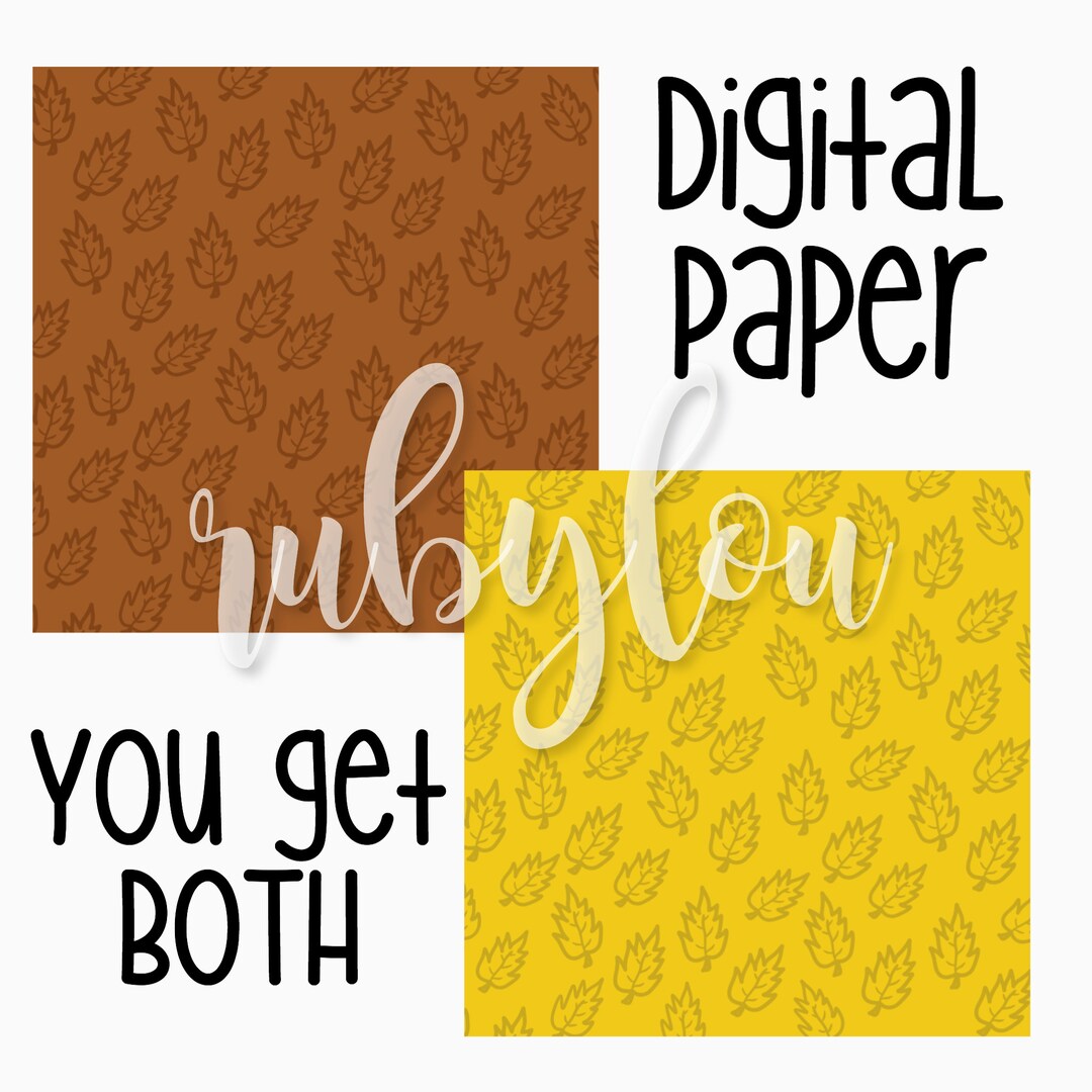 Doodle PNG Digital Paper Set of 2 | Digital Download || Sublimation ...
