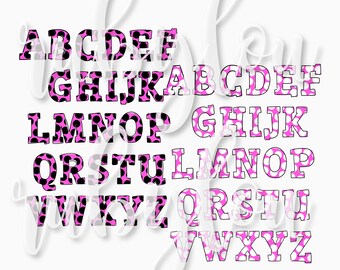 Doodle LETTERS PNG digital Download Sublimation Design Hand Drawn ...