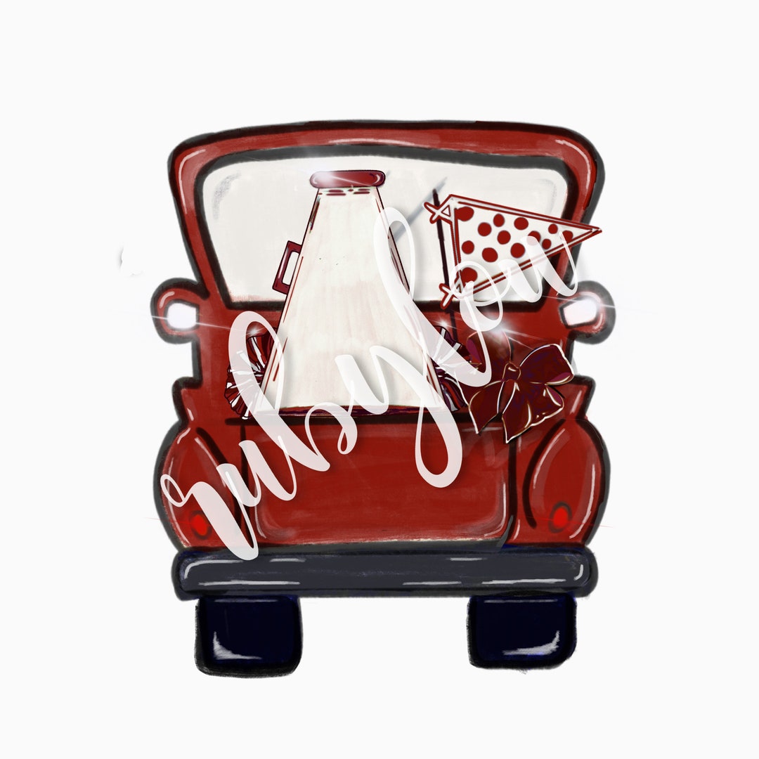Truck CHEER || Digital Download || CHEER Truck MAROONI Printable ...