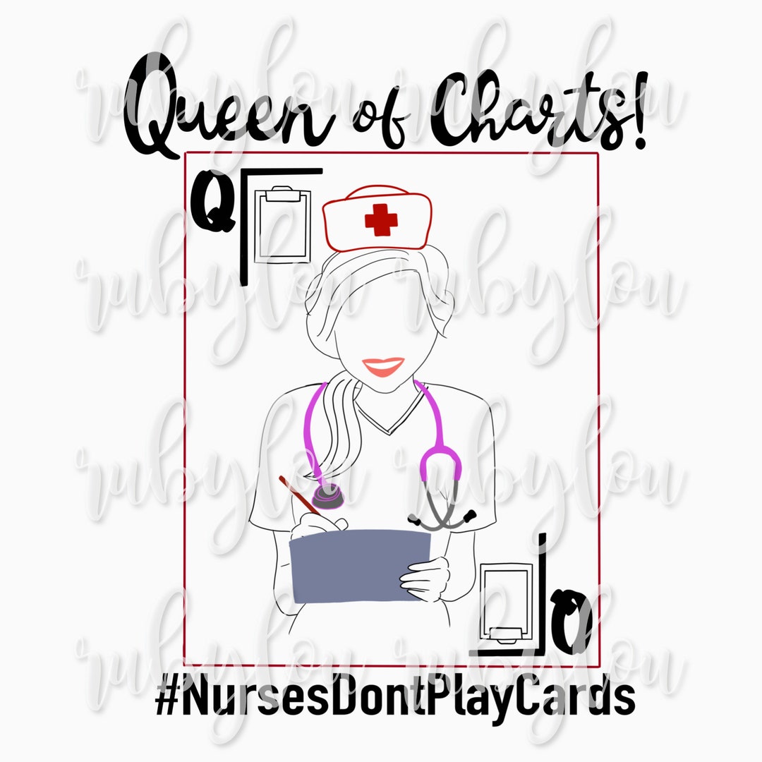 NURSES Dont Play Cards Rn Cna Lpn Np Nursing Nurses Digital Download ...