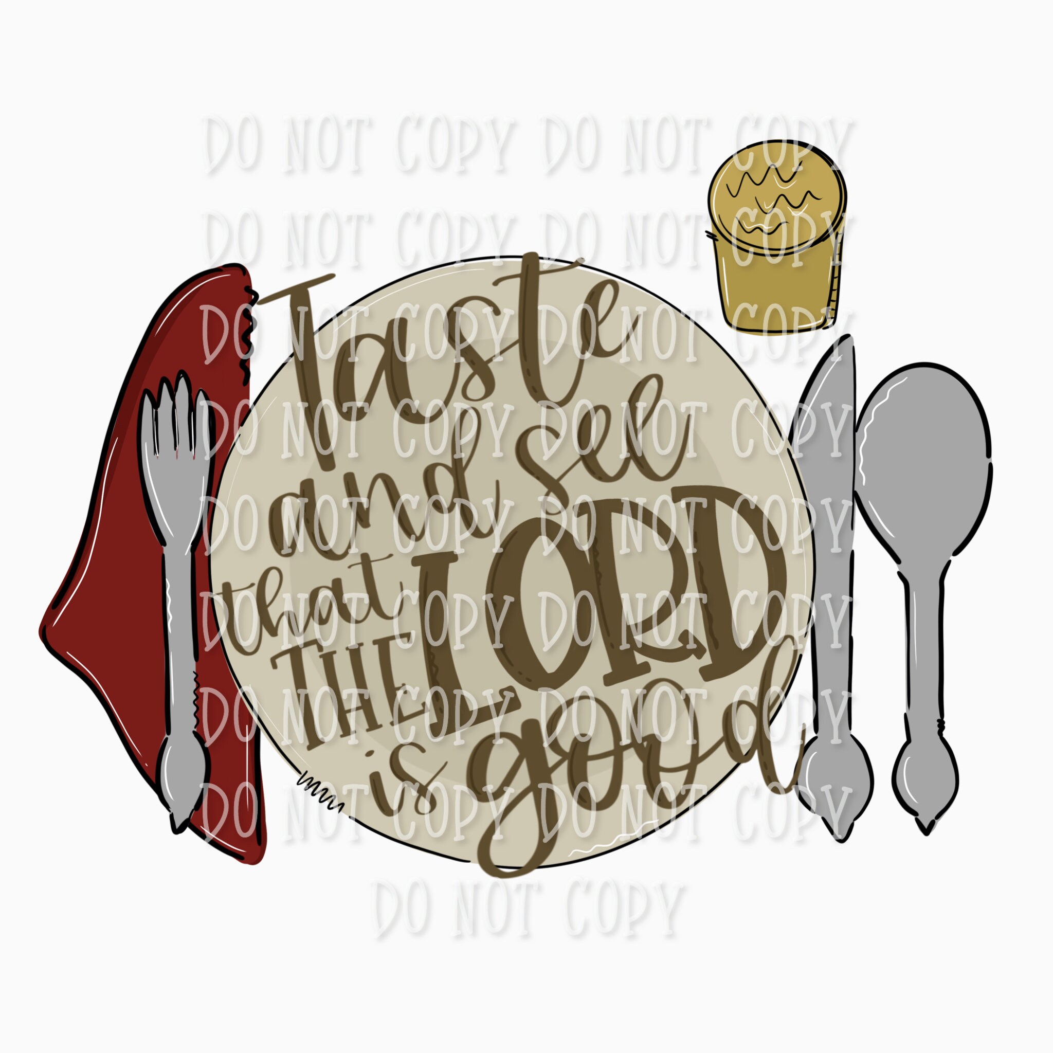 Taste and See That the Lord is Good | Thanksgiving || Digital Download ...
