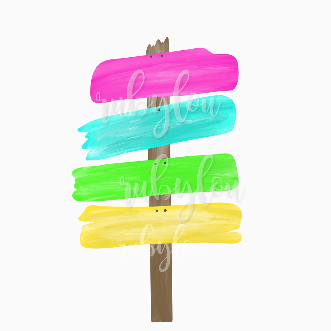 Sign | BEACH SIGN Blank | Hand Painted Digital Download | Sublimation ...