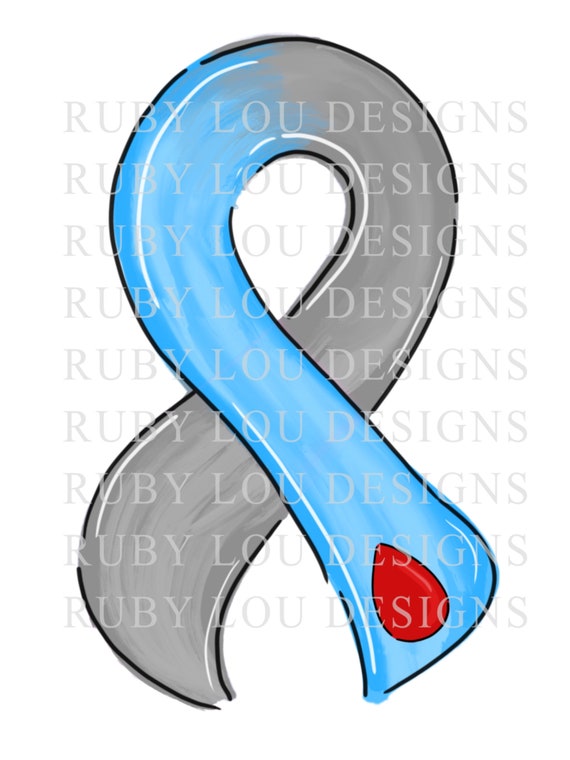 DIABETES Ribbon Awareness Ribbon Digital Download - Etsy