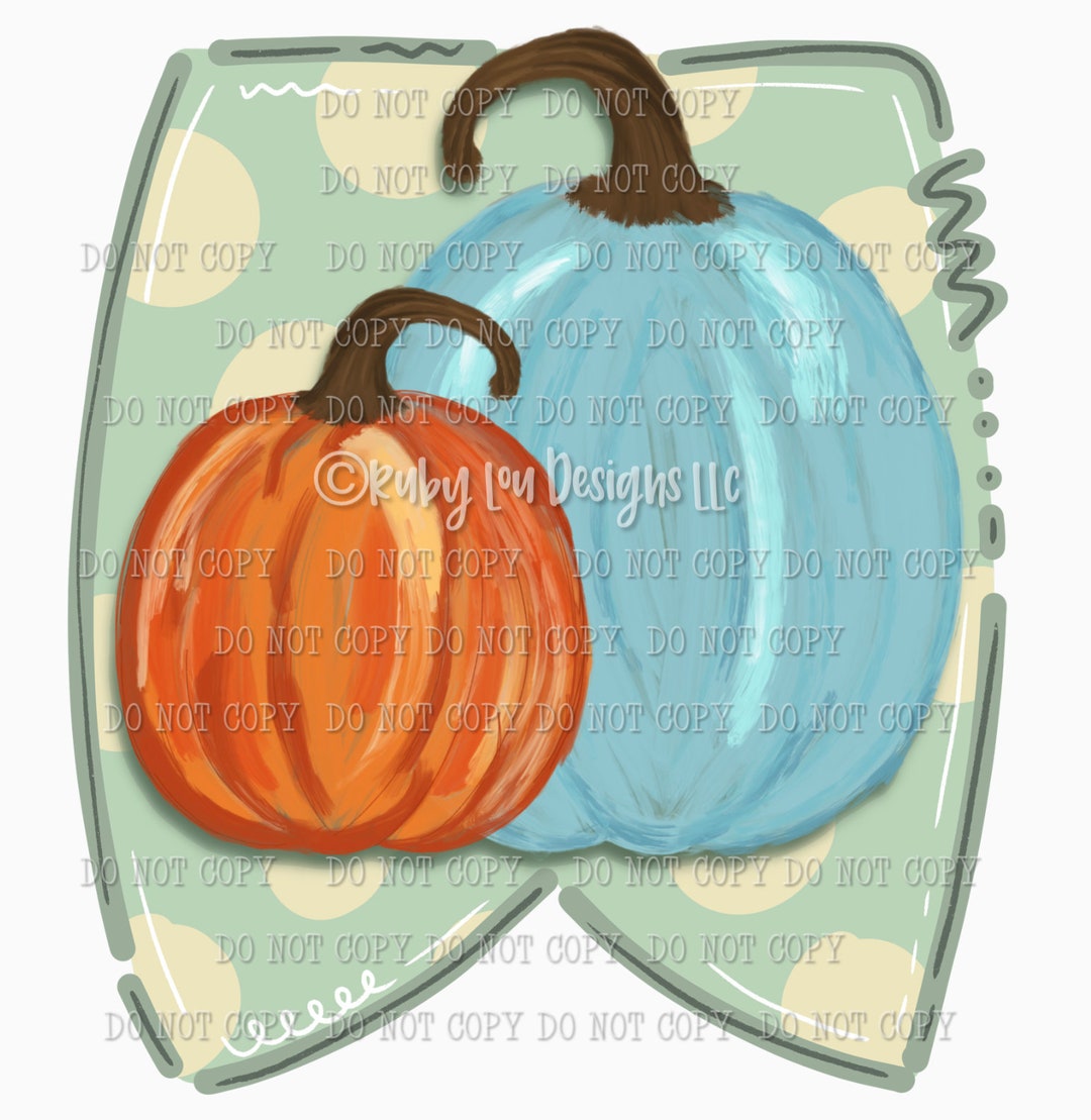 Whimsical Painted Pumpkins | Hand Painted Digital Download ...