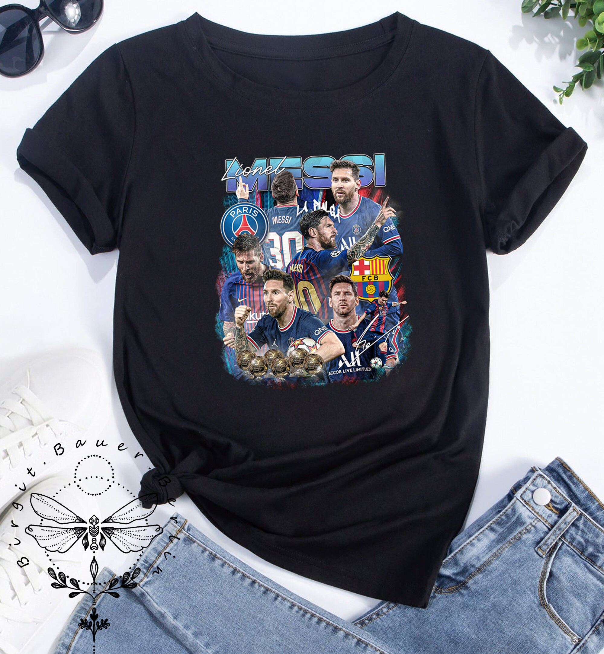 Lionel Messi Shirt, Leo T-Shirt, El Pulga, Messi Unisex Gift Tee