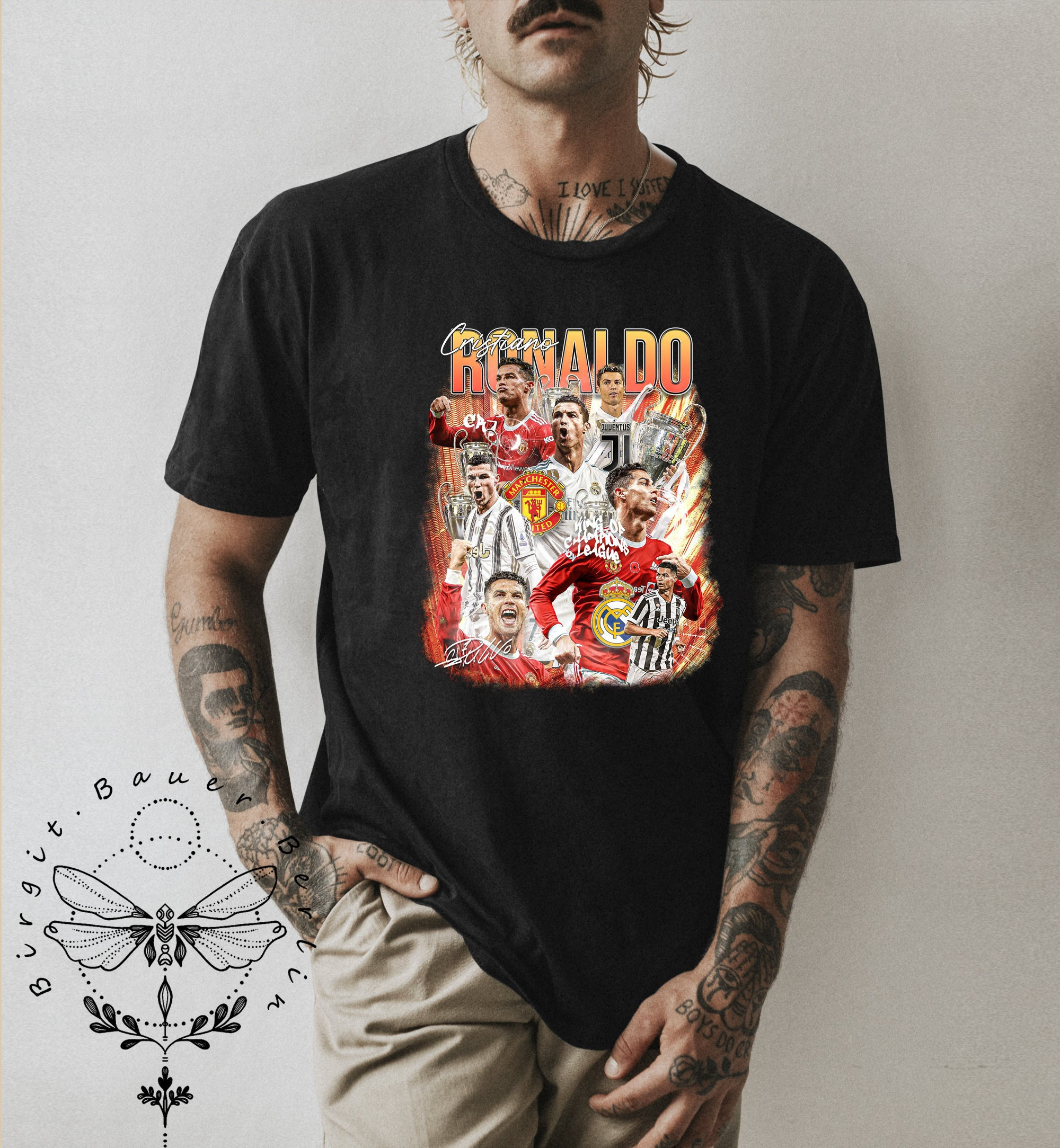 Cristiano Ronaldo CR7 T-Shirt verkauft von Julia Bereciartu | SKU 1983391 | Printerval