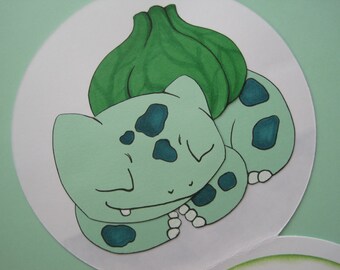 Bulbasaur Party Invitation - Etsy