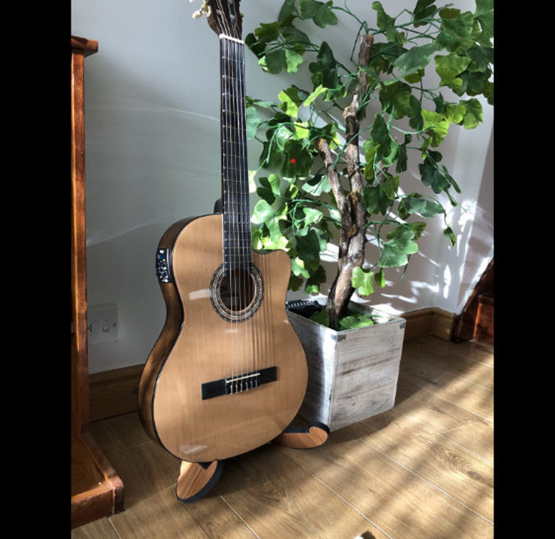 Universal Wooden Guitar Stand Portable Wooden Guitar Rack - Etsy