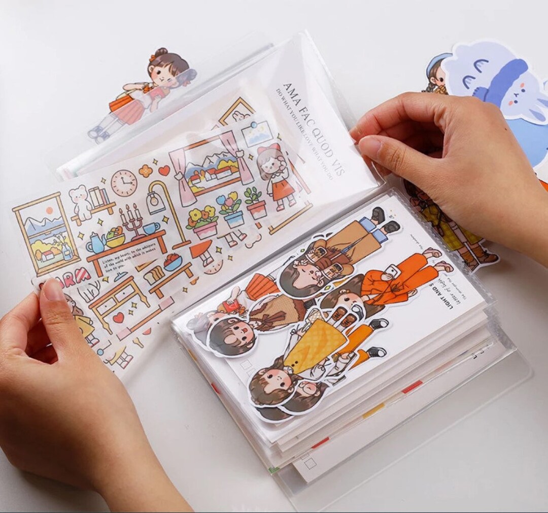Sticker Storage Book Photo Storage Album Back to School Supplies ...