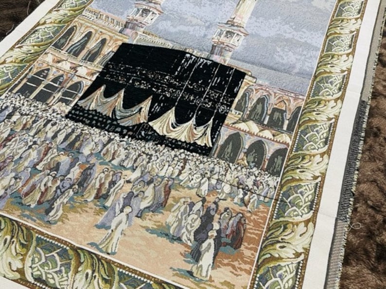 Kaaba, Masjid Al-haram Islamic Tapestry Wall Art Large Home Decor ...
