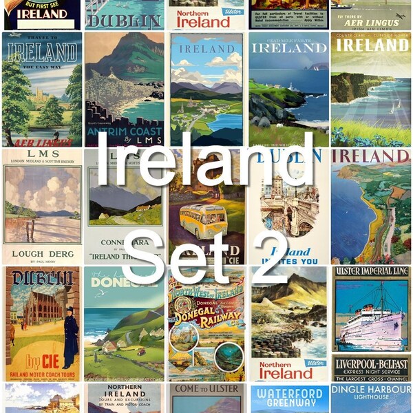 Irish Postcards - Etsy