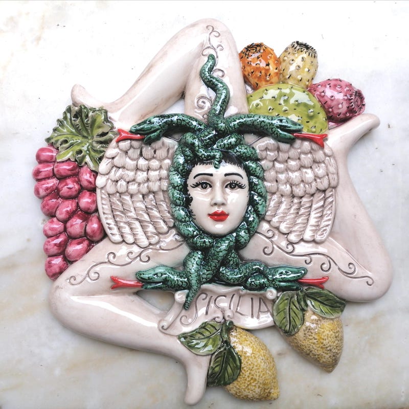 Sicilian Heads Wall Art - Etsy UK