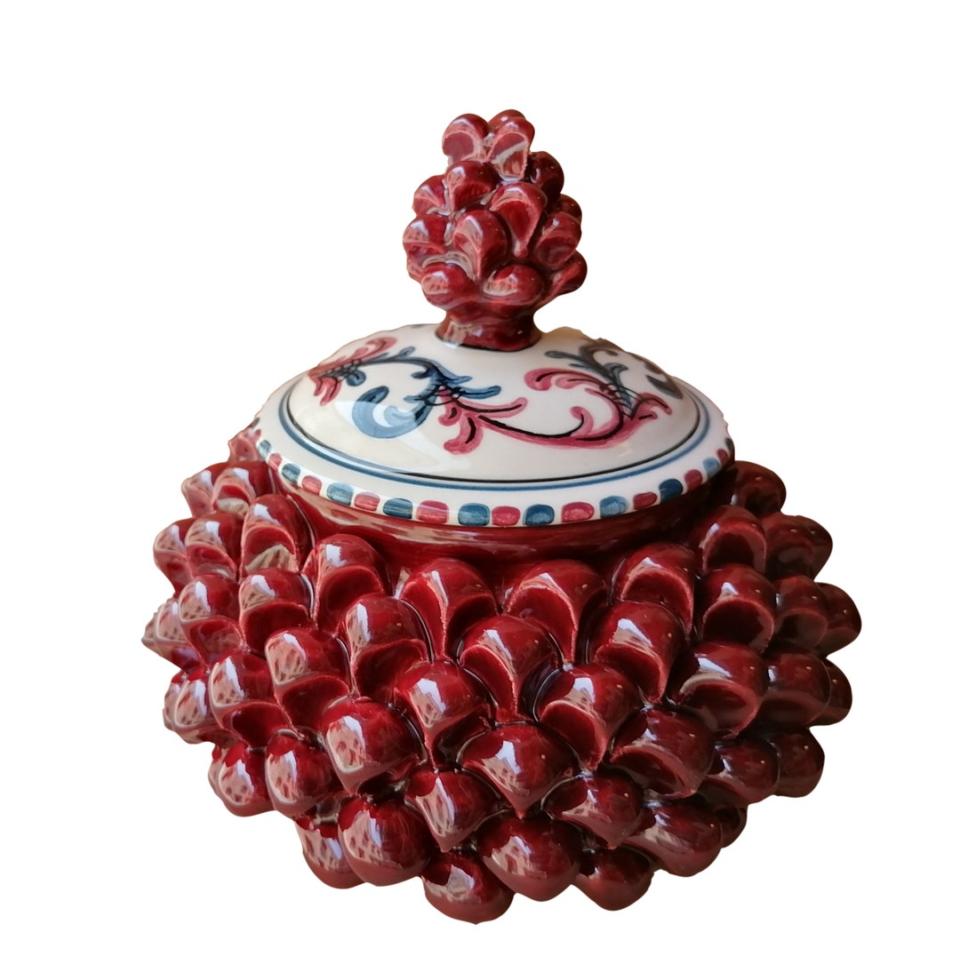 Pine Cone Candy Box/ Ceramic Jewelry Box - Etsy