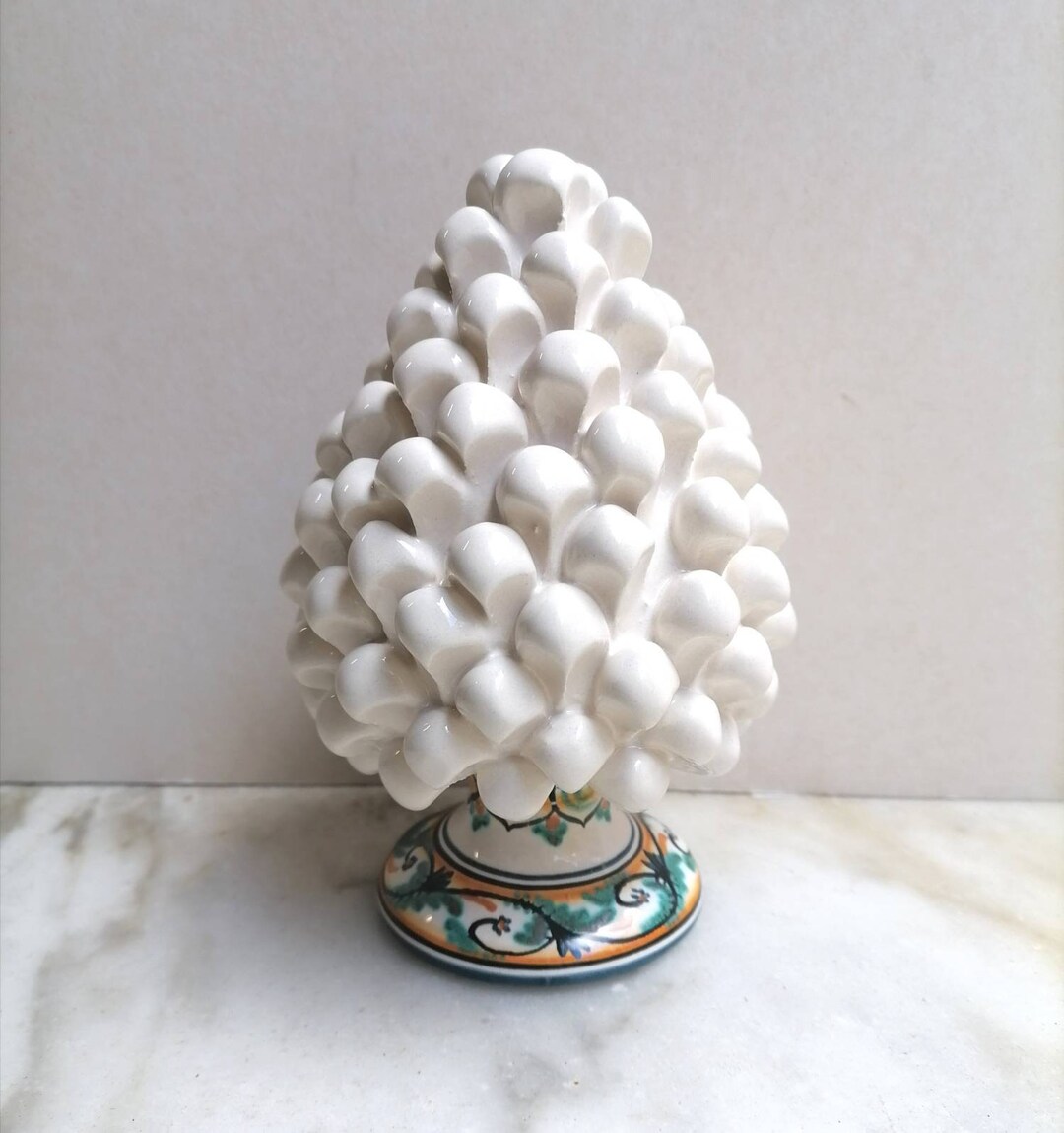 Sicilian Pine Cone / Sicilian Pine Cone in Ceramic - Etsy