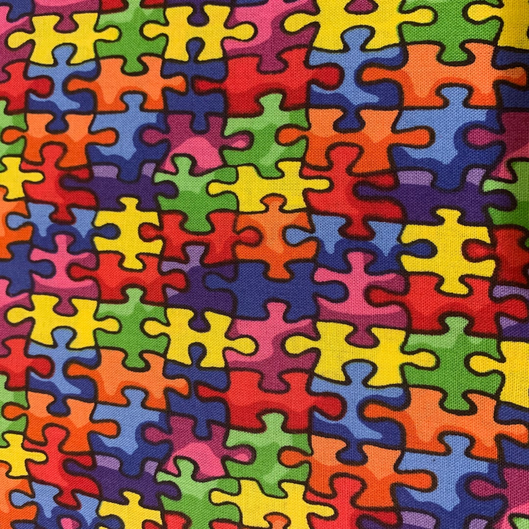 Autism Aware Puzzle Pieces - Etsy