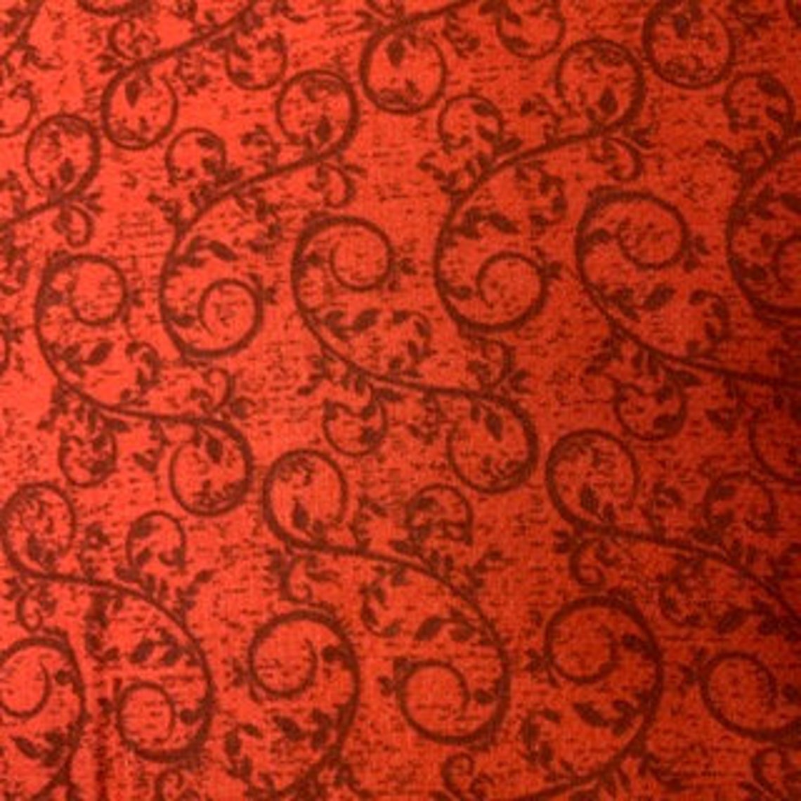 Red on Red Swirl Design - Etsy