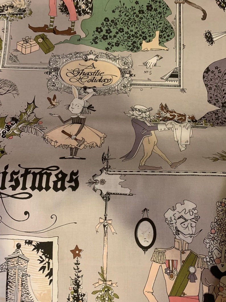 Alexander Henry A Ghastlie Holiday Neutral - Etsy