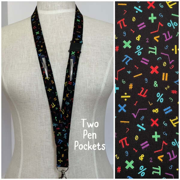 Math Lanyard - Etsy