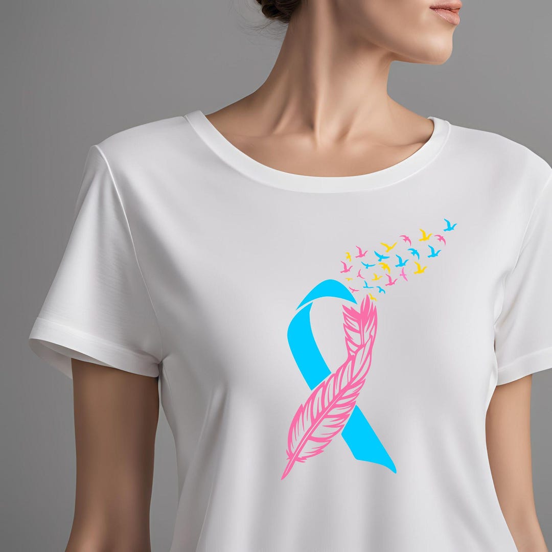 Pregnancy Loss Awareness Ribbon SVG PNG: Baby Loss Remembrance (digital ...