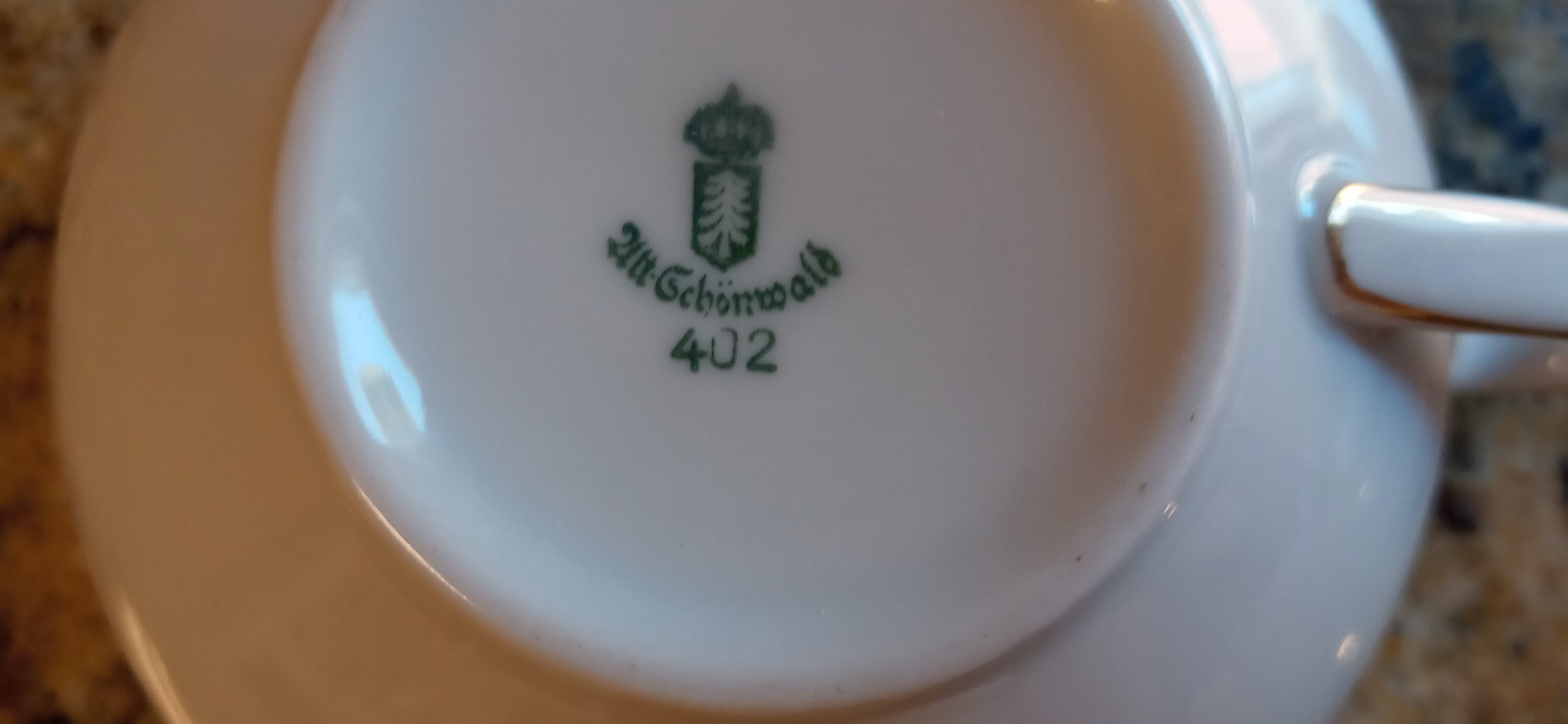Schonwald Coffee/tea Cup and Saucer - Etsy