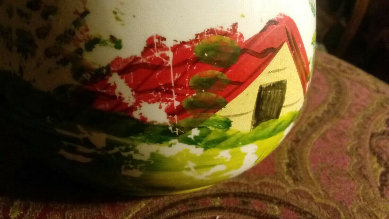 Anfora Hand Painted Pitcher - Etsy