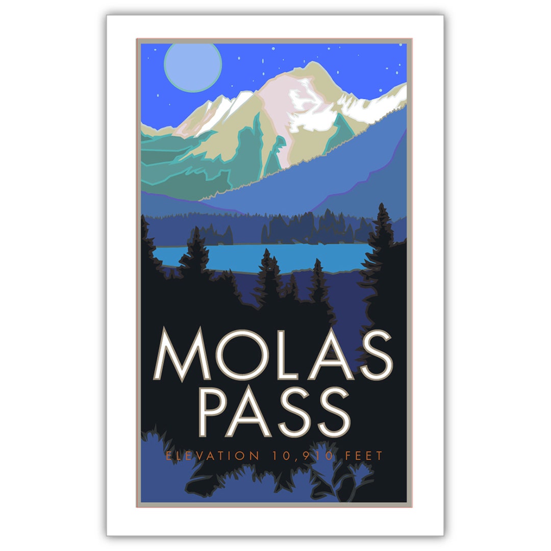 Molas Pass Colorado Poster - Etsy