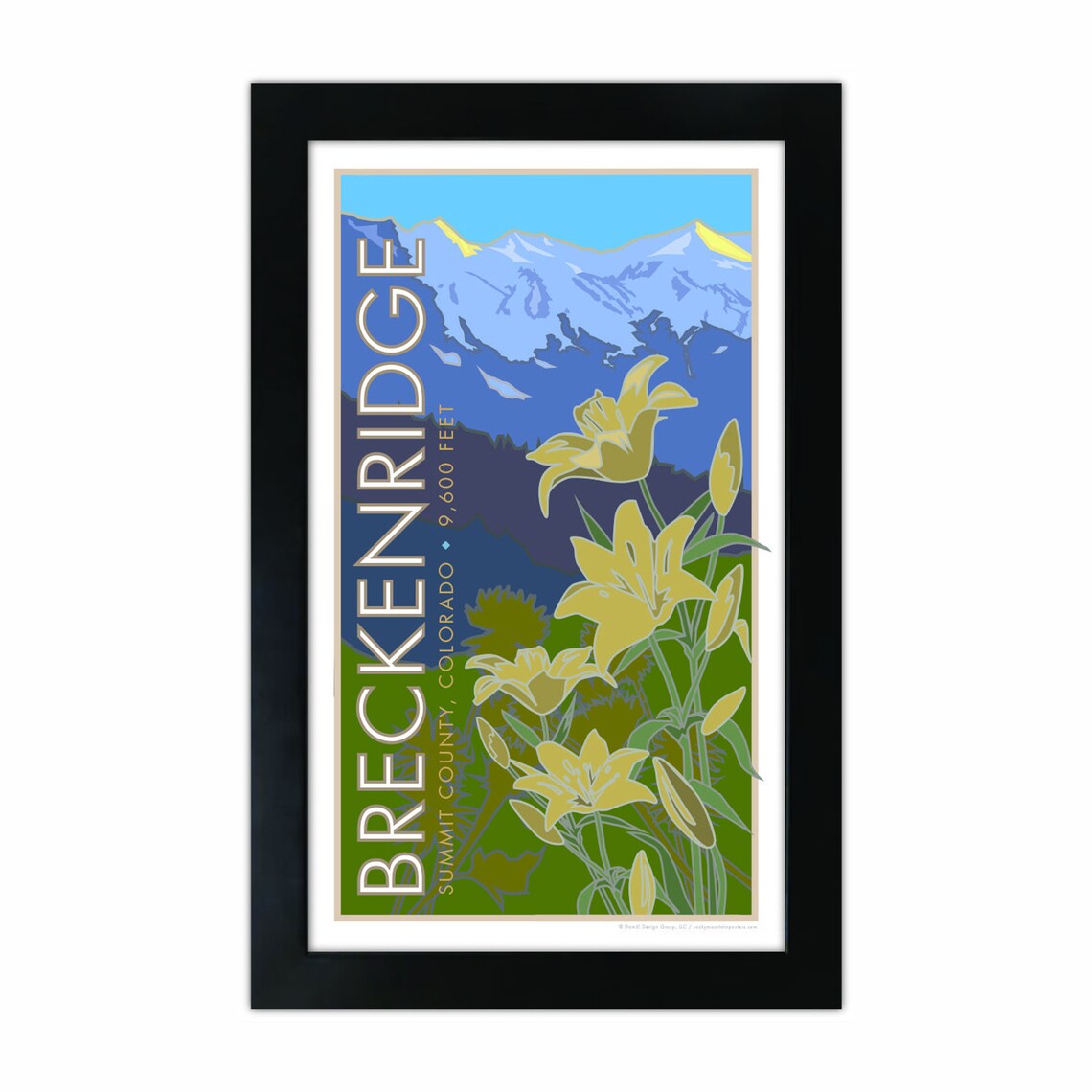 Breckenridge Colorado Poster | Etsy