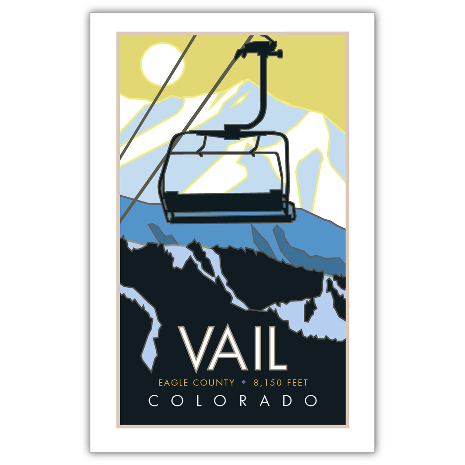 Vail Colorado Poster - Etsy
