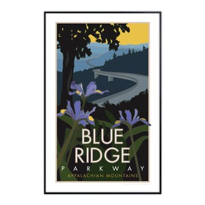 Blue Ridge Parkway Poster - Etsy