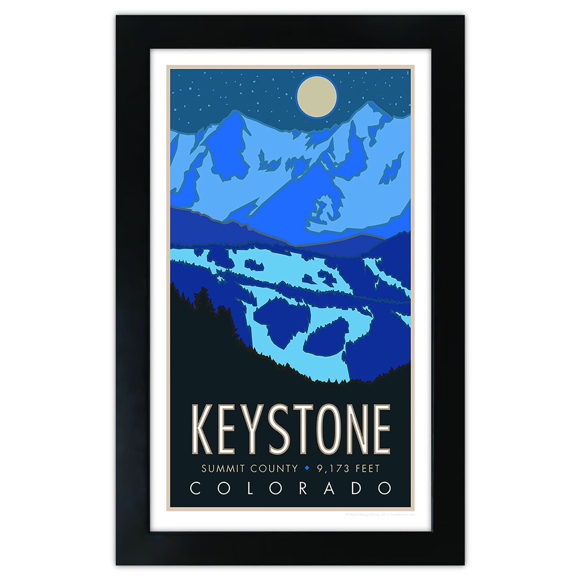 Keystone Colorado Poster | Etsy