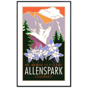 Allenspark Colorado Poster - Etsy