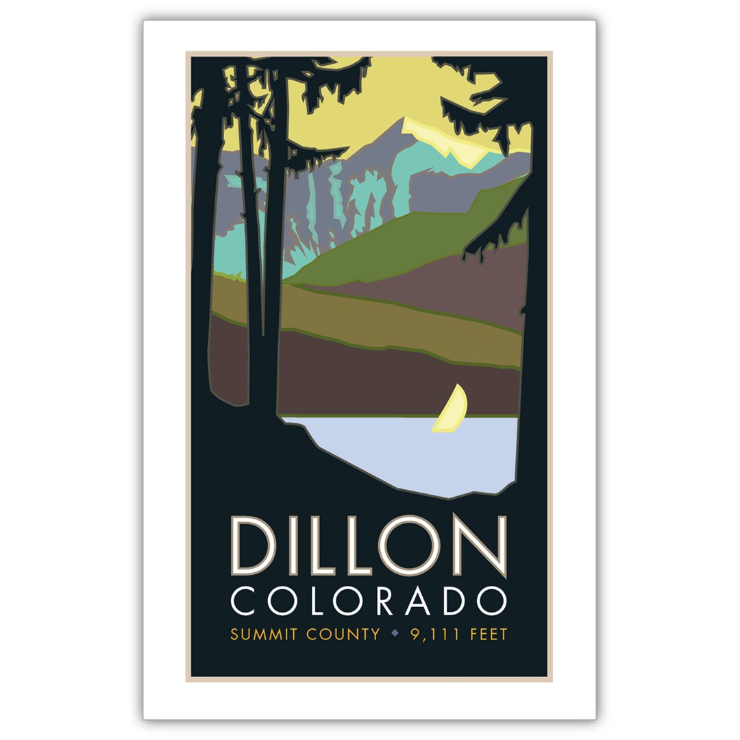 Dillon Colorado Poster - Etsy