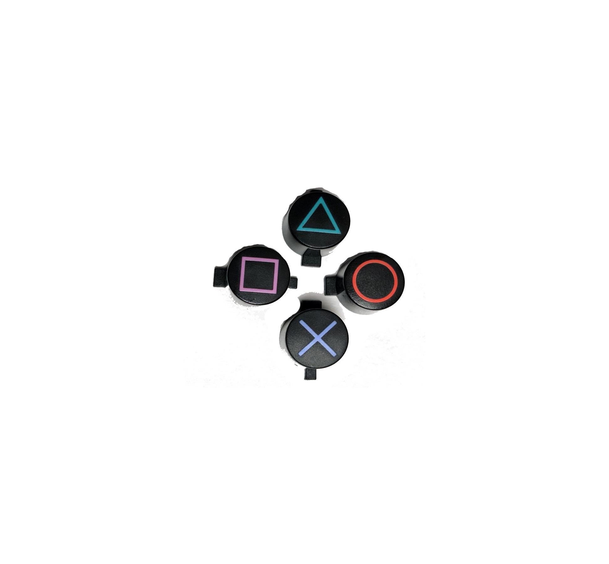 PS5 Dualsense Controller Classic Retro Buttons Kit D-pad, Home & X-O ...