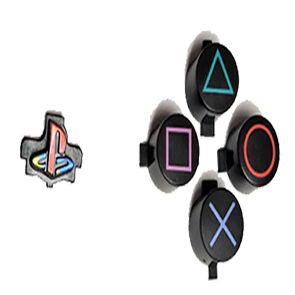 PS5 Dualsense Controller Classic Retro Buttons Kit D-pad, Home & X-O ...