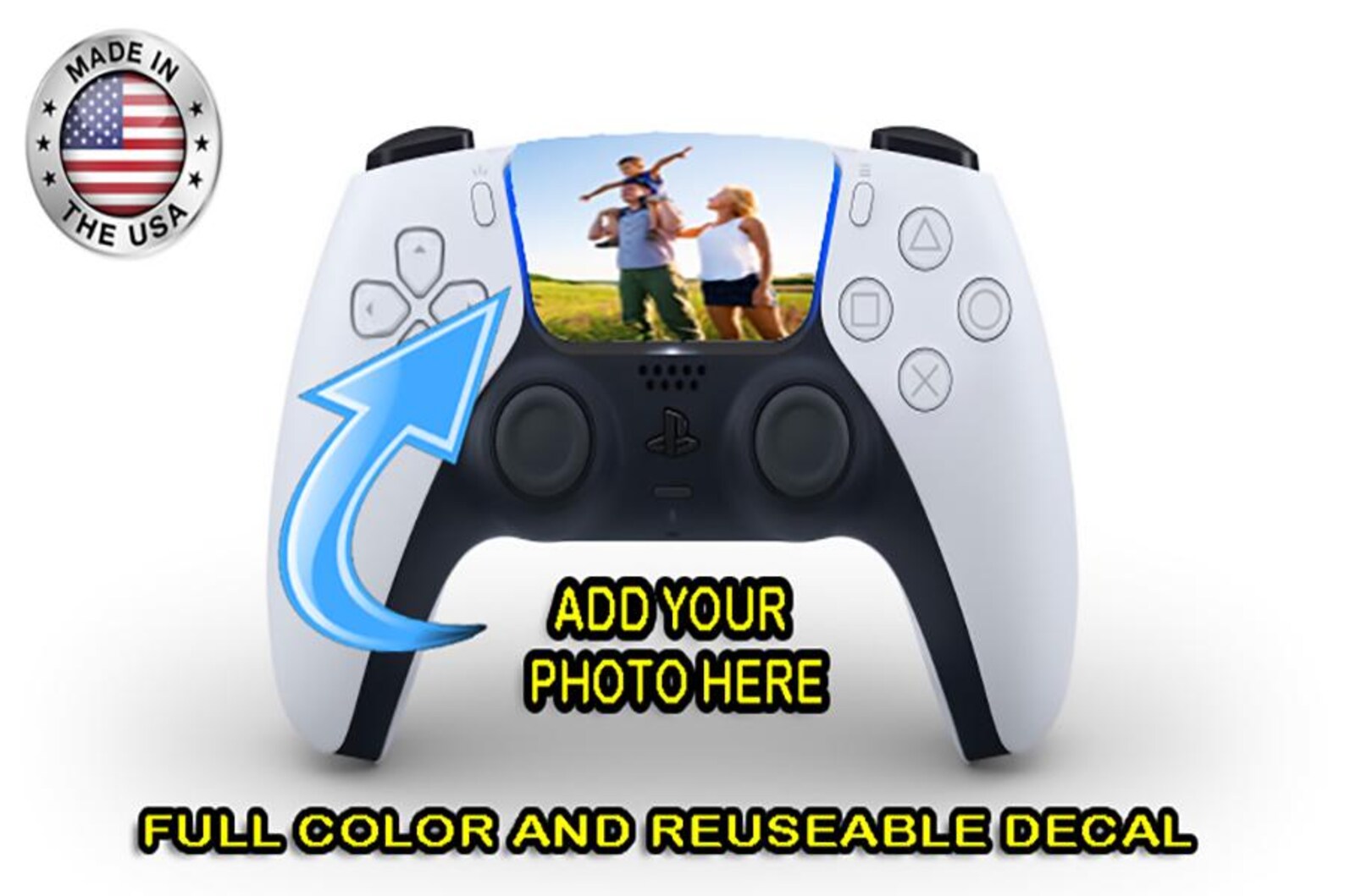 Personalized PS5 Dualsense Controller Custom Touchpad, Touch Panel, Pad ...