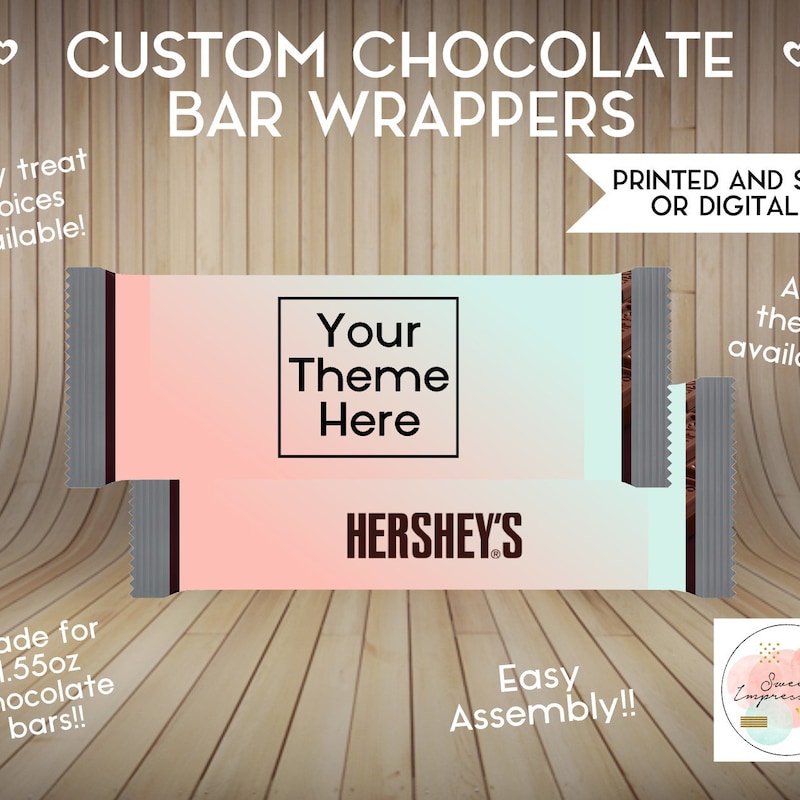 Custom Hershey Bar - Etsy